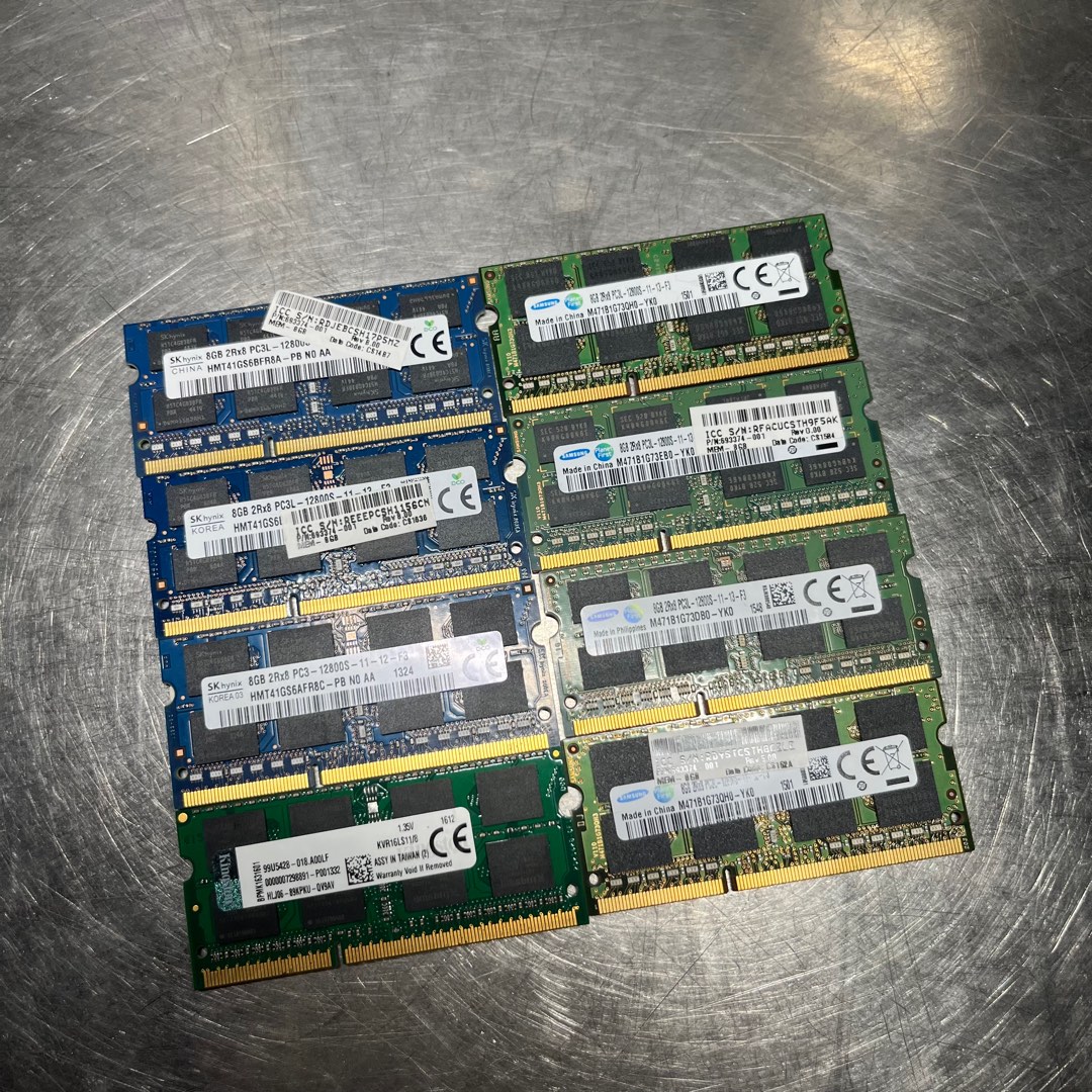 8GB DDR3 Laptop Ram (Assorted Brands), Computers & Tech, Parts ...