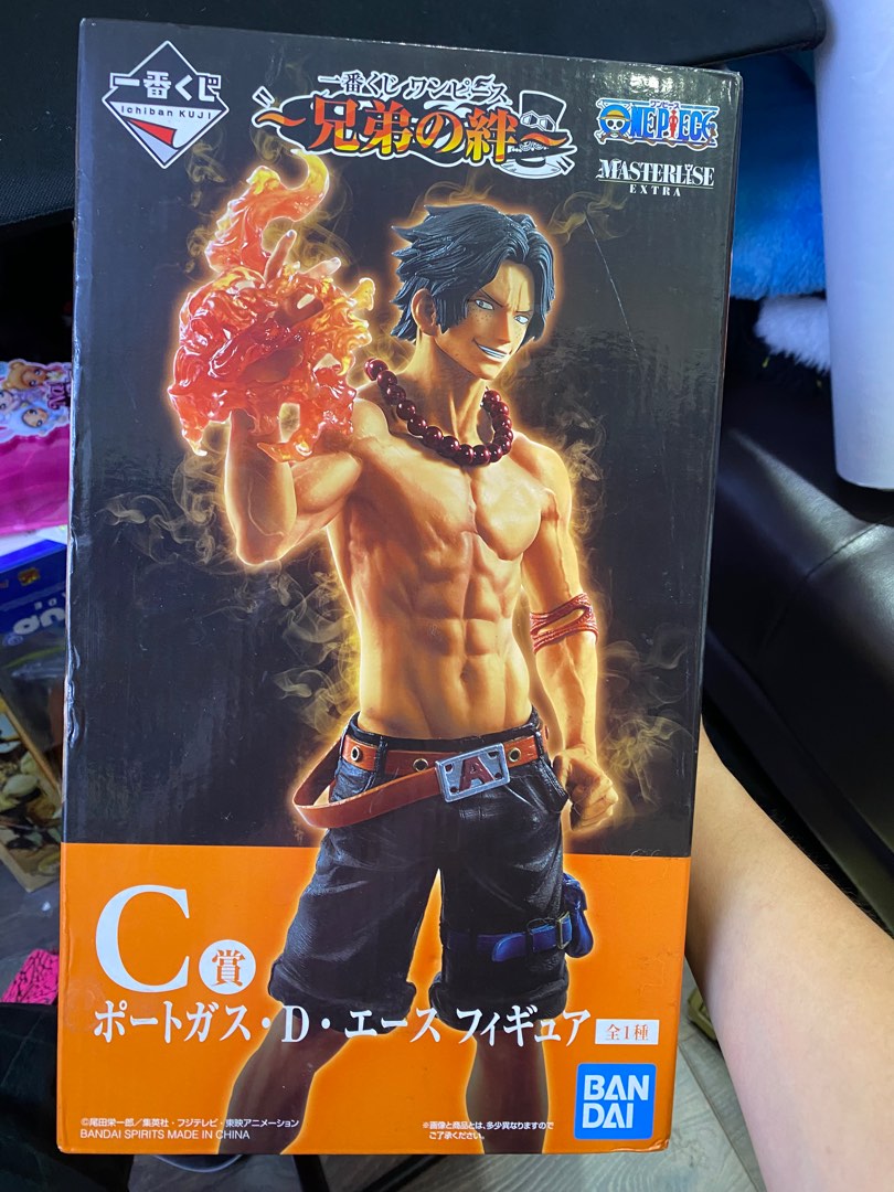 一番賞 c賞 one piece 兄弟之絆 masterlise extra ace Portgas.D. Ace, 興趣及遊戲, 玩具 ...