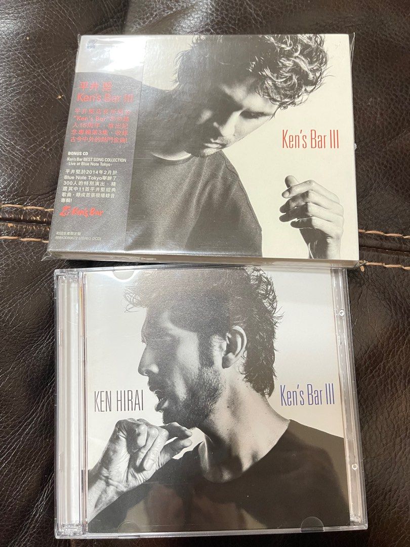 平井堅 Ken's Bar 3 [Type B](CD + Bonus LIVE CD) (初回限定版)(香港版) 貨品全新 只開封拍照 WE ...