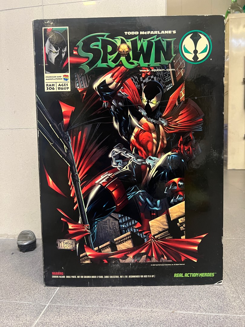 出售 MEDICOM RAH 306 McFARLANE’S SPAWN (留意內容), 興趣及遊戲, 玩具 & 遊戲類 - Carousell