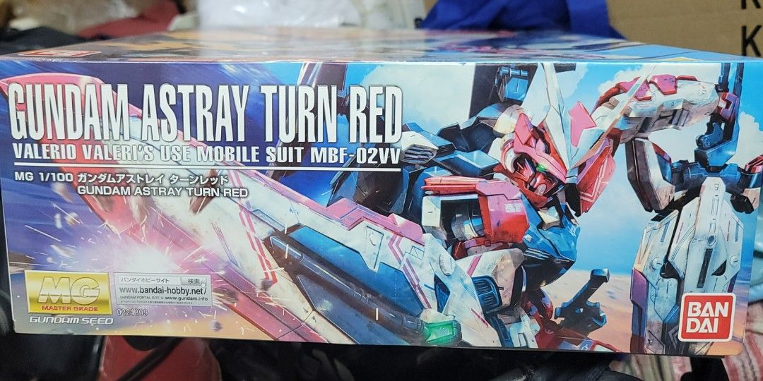 全新 MG Gundam Astray Turn Red 逆紅異端 真紅迷惘 Gundam Seed 迷惘高達 MBF-02VV Bandai 模型 高達 Gundam Mobile Suit ...