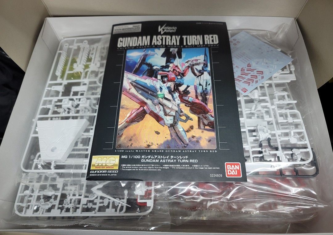 全新 MG Gundam Astray Turn Red 逆紅異端 真紅迷惘 Gundam Seed 迷惘高達 MBF-02VV Bandai 模型 高達 Gundam Mobile Suit ...