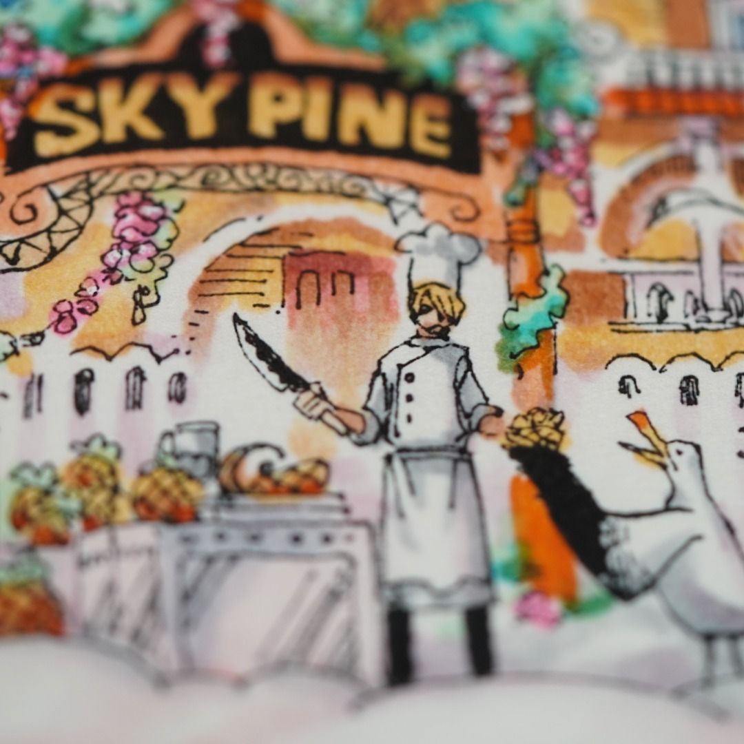 尾田榮一郎 ONE PIECE 海賊王 / 限量20 "ONE PIECE SKY PINE" 一套2張 版畫 art print 附NFT證書, 興趣及遊戲, 手作＆自家設計, 文具及工藝 ...