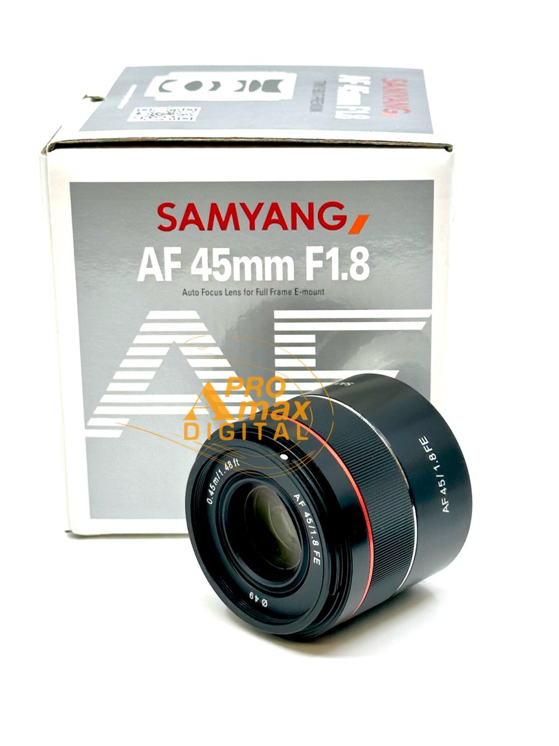全新現貨 Samyang AF 45mm F1.8 FE Full Frame Standard Lens for Sony E (全新水貨 ...