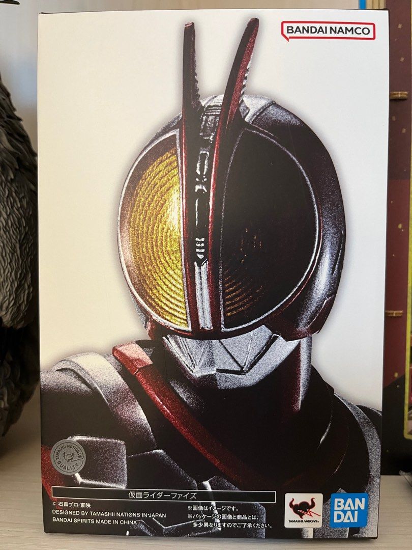 全新日版 SHF 真骨彫 Kamen Rider Faiz 幪面超人 555 假面騎士 真骨雕 乾巧, 興趣及遊戲, 玩具 & 遊戲類 ...