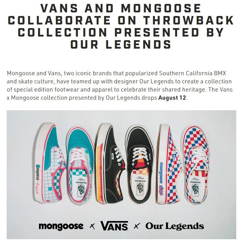 全新 VANS authentic 44DX 三方聯名 vans x mongoose x our legends 黑彩虹, 他的時尚, 鞋類, 休閒鞋、涼鞋在旋轉拍賣