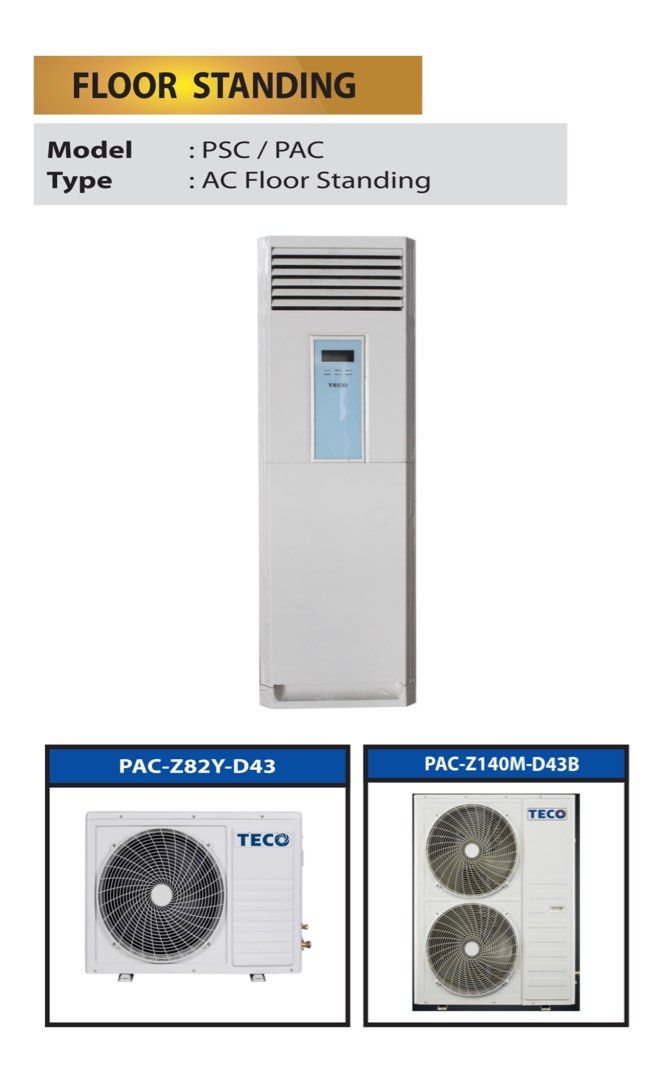 AC Split dan Standing TECO Taiwan, Jasa, Jasa Servis Rumah, Aircon ...
