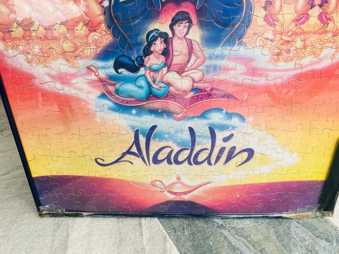 Aladdin Movie Poster Jigsaw Puzzle Disney, Hobbies & Toys, Collectibles ...