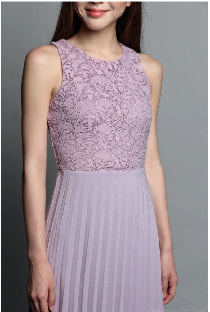 All Purpose Summer Romance Maxi Dress in Dusty Lilac, Women's Fashion ...