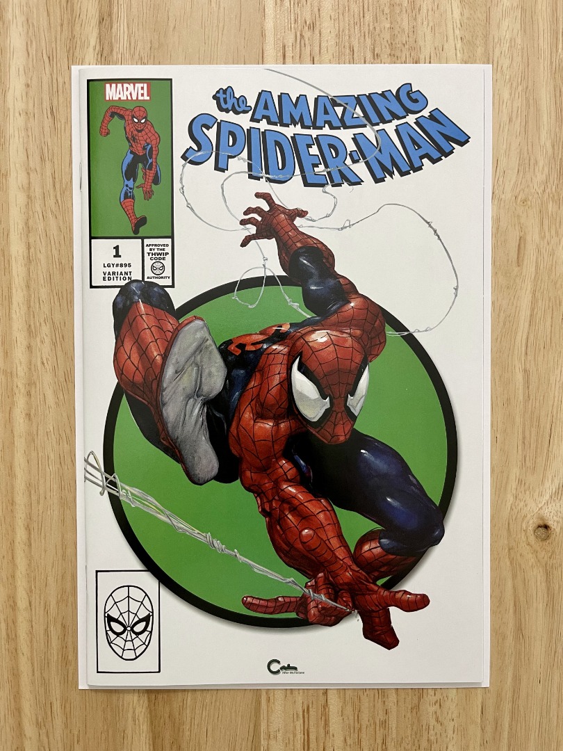 AMAZING SPIDER-MAN #1 (2022) CLAYTON CRAIN MEGACON EXCLUSIVE ASM 301 ...