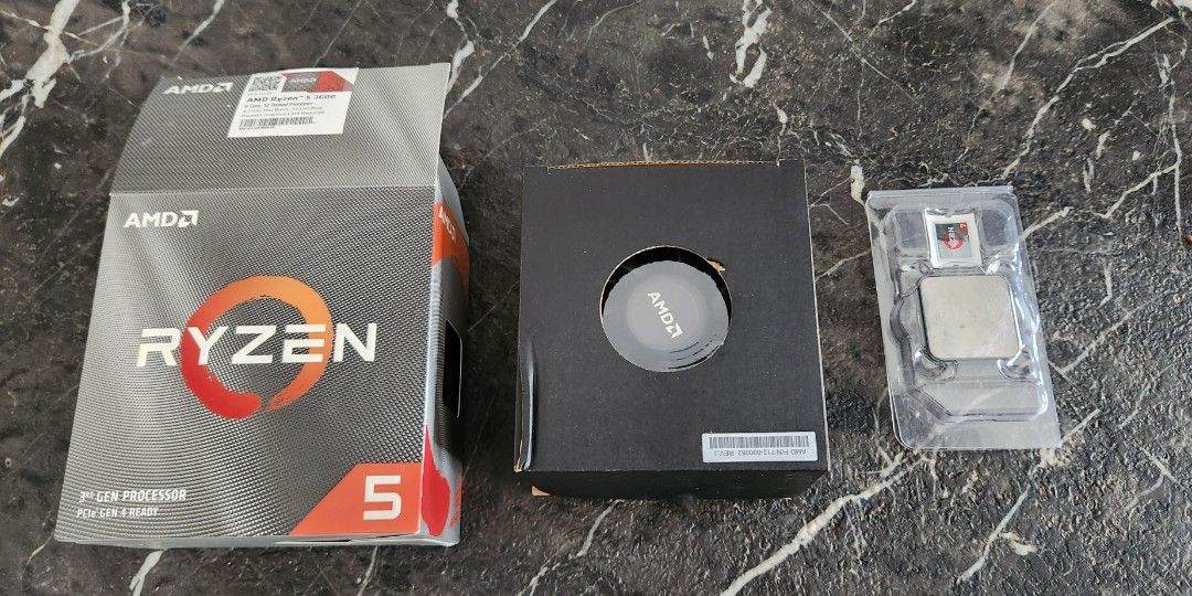 AMD Ryzen 5 3600, Computers & Tech, Parts & Accessories, Computer Parts ...