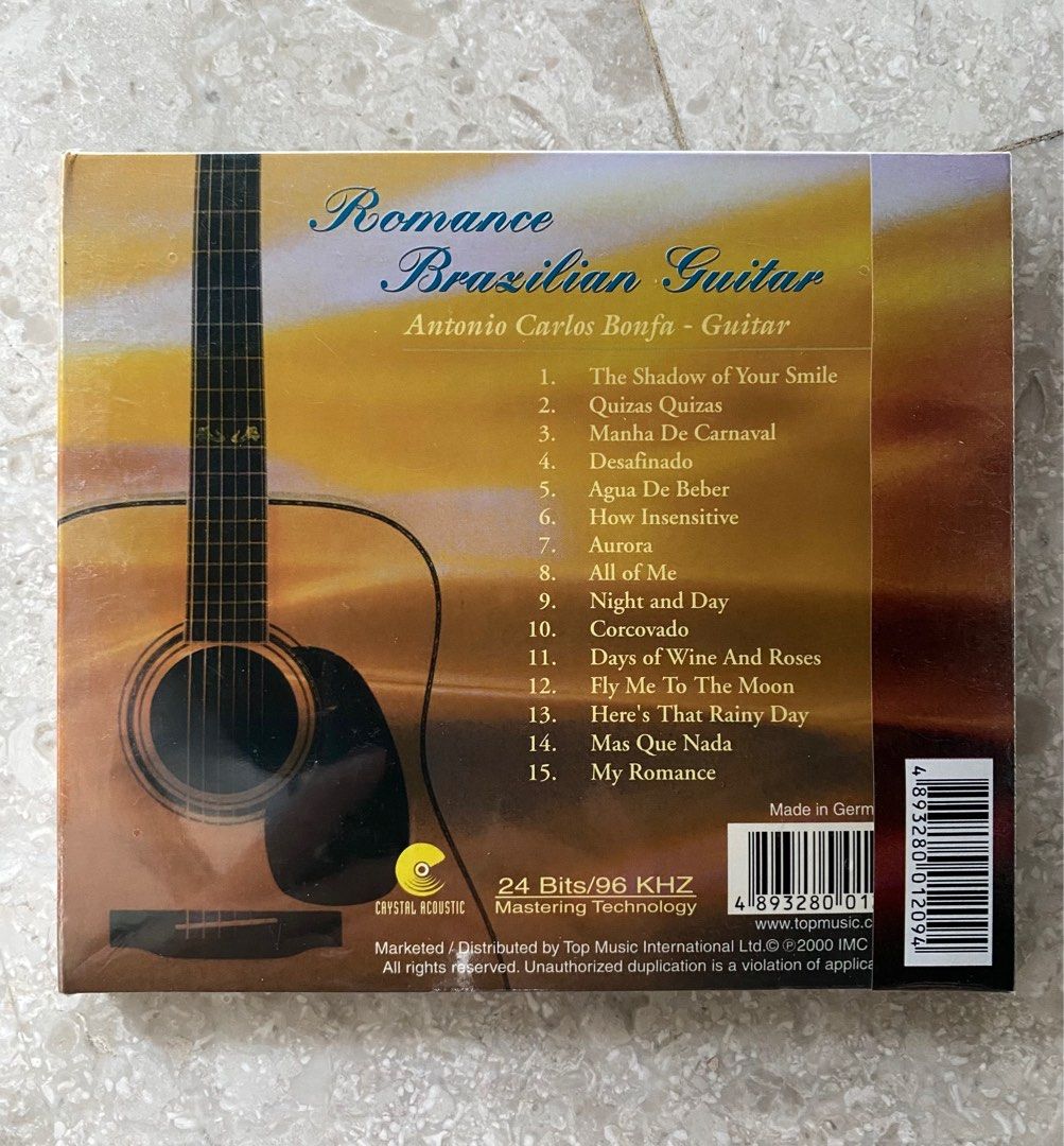 Antonio Carlos Bonfa - Romance Brazilian Guitar ( 24Bits/96KHZ ...
