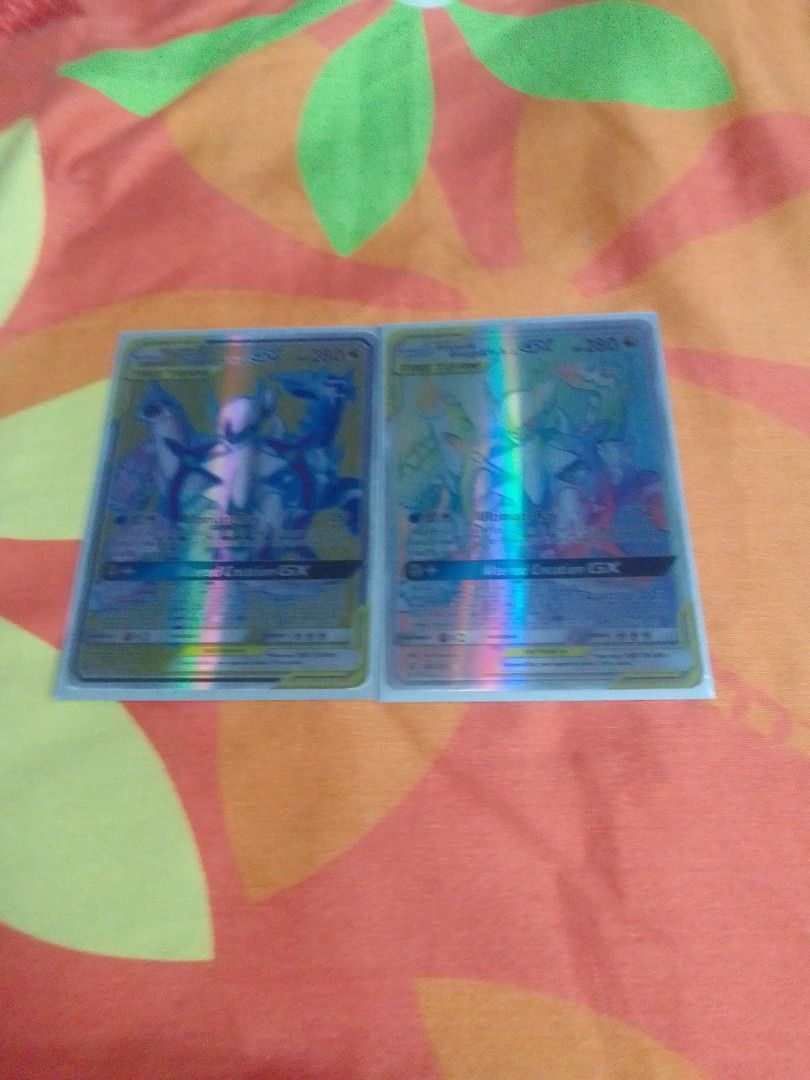 Arceus&dialga&palkia rainbow and non-rainbow set, Hobbies & Toys ...