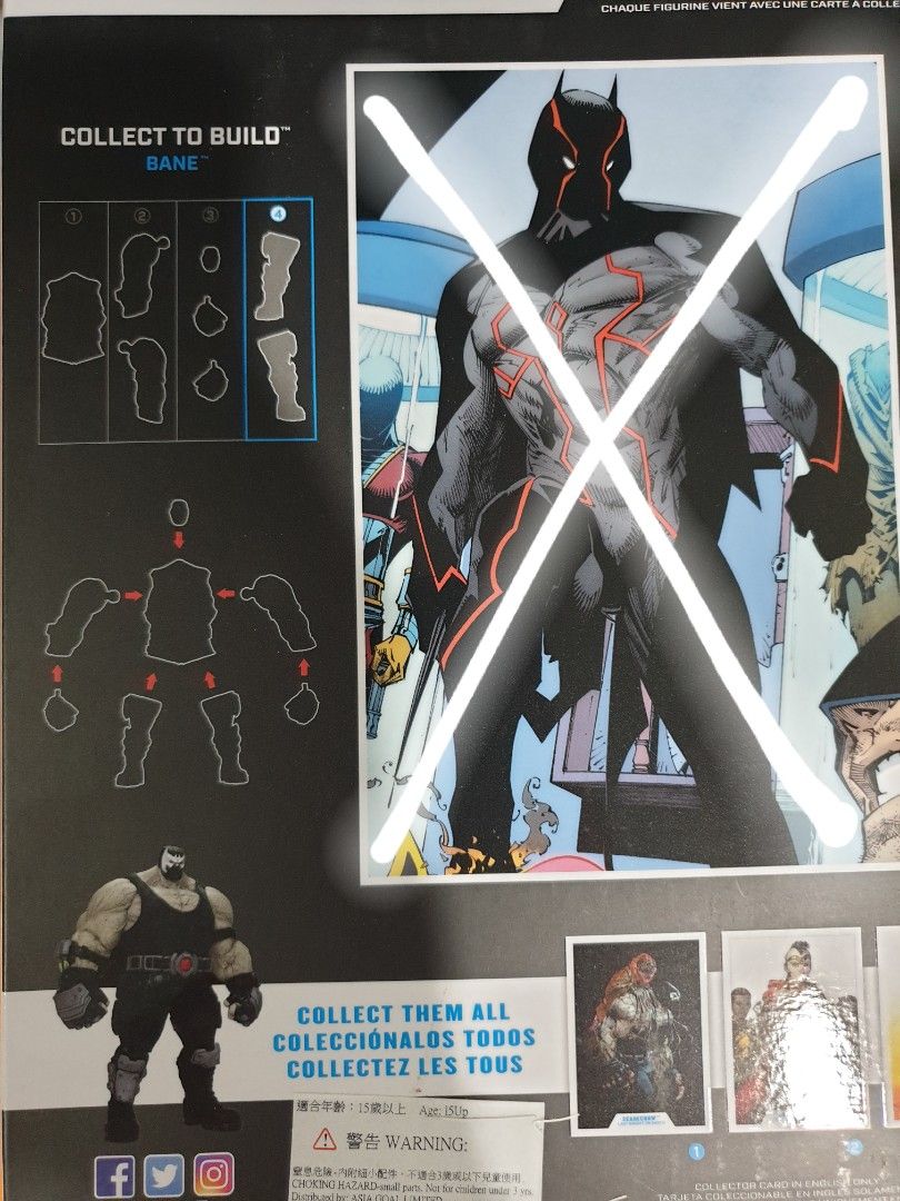 BAF BANE PART (Right and Left leg)(MCFARLANE TOYS), Hobbies & Toys ...