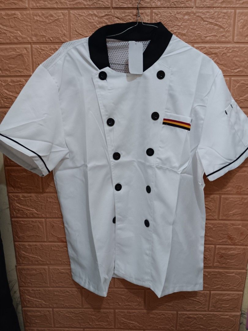 Baju koki baju chef seragam koki tukang masak, Kitchen & Appliances di ...