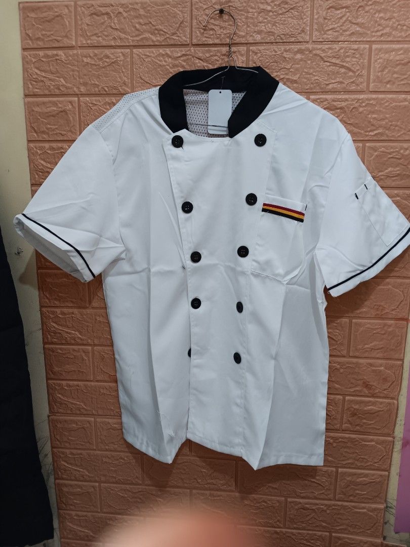 Baju koki baju chef seragam koki tukang masak, Kitchen & Appliances di ...