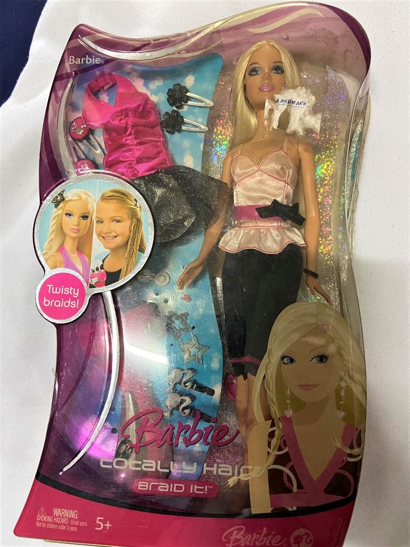 Barbie Totally Hair Braider Set (Original) (For Sale) (Rush), Hobbies ...