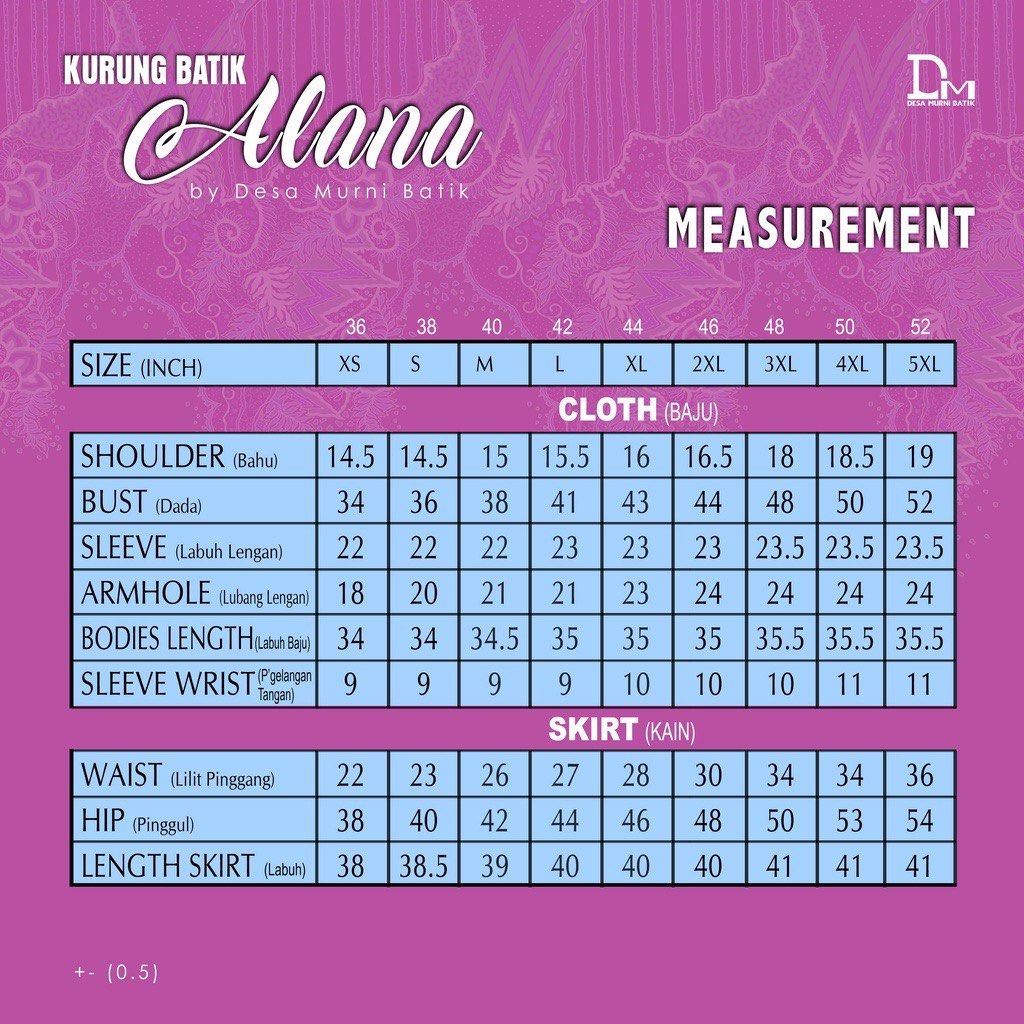 Batik kurung Alana desa murni, Women's Fashion, Muslimah Fashion, Baju ...