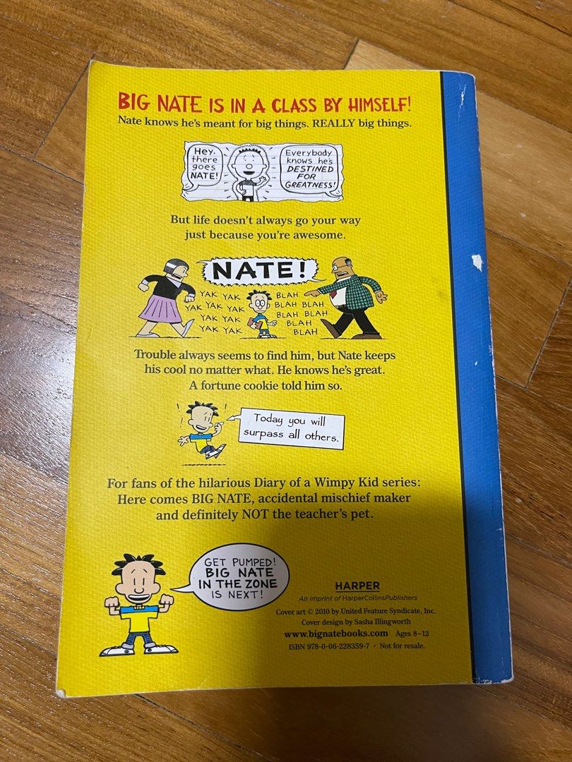 Big Nate in a class by himself by Lincoln Peirce, Hobbies & Toys, Books ...