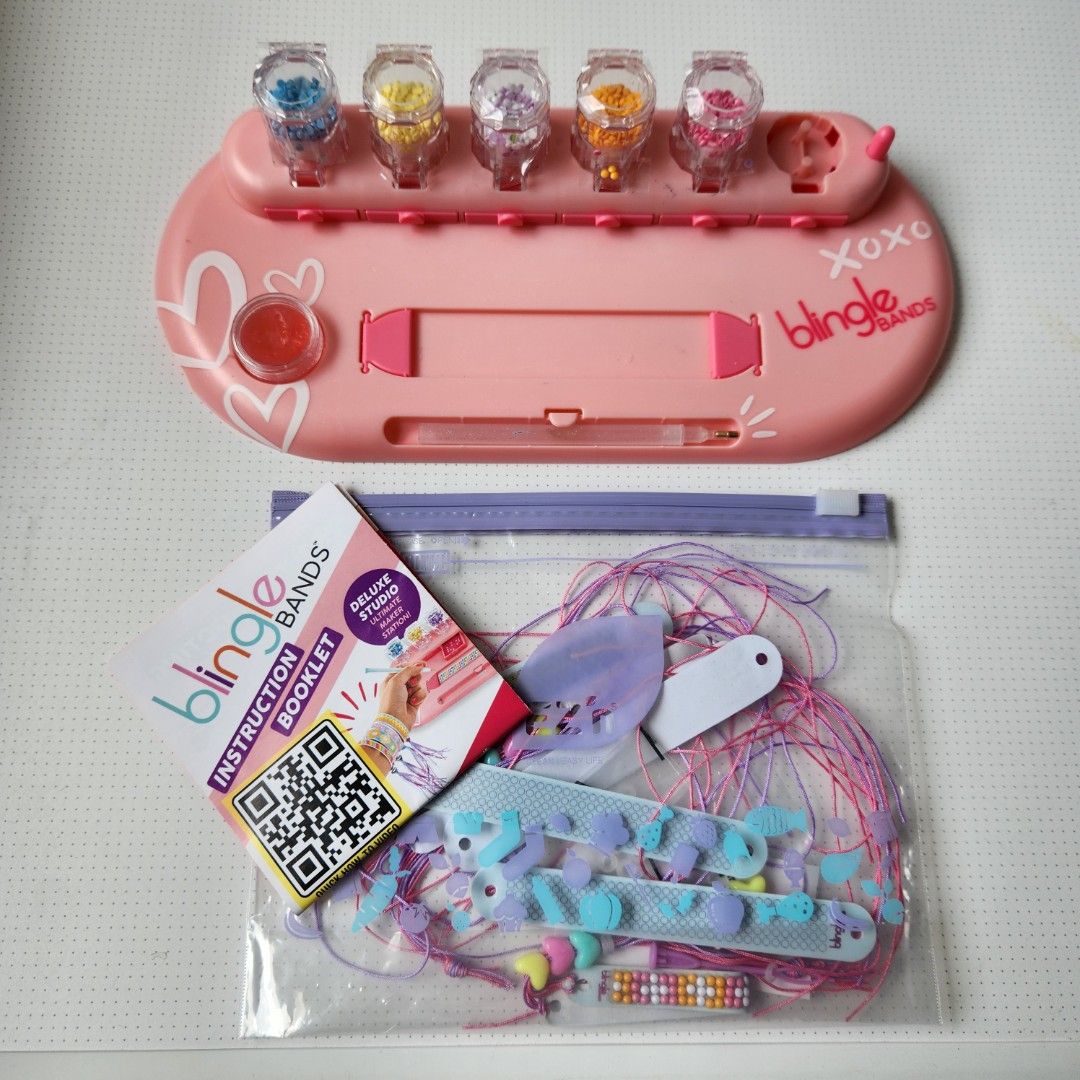 Blingle Bands DIY Gem Friendship Bracelet, 8 Band Deluxe Studio ...
