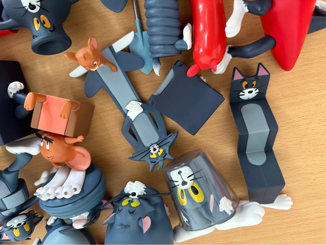 Bootleg Tom and Jerry figures bulk, 興趣及遊戲, 玩具 & 遊戲類 - Carousell