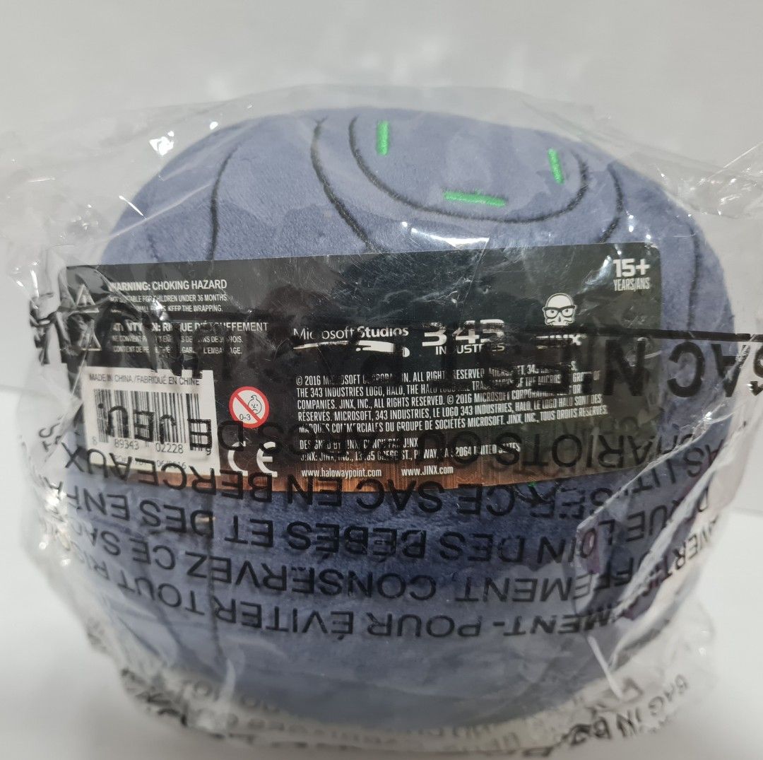 [Brand New] Jinx Halo Covenant Plasma Grenade Plush Ball, Hobbies ...
