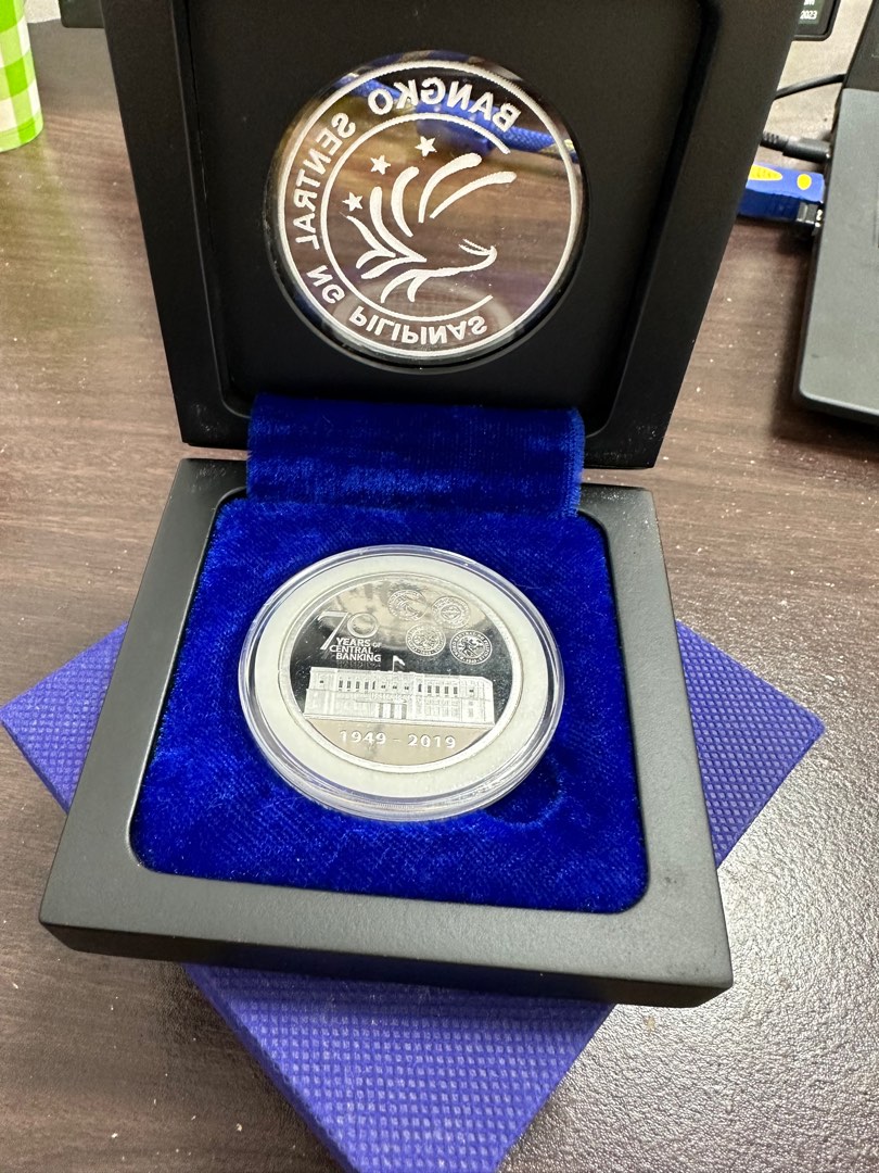 BSP Silver Coin 70 years of Central Banking on Carousell