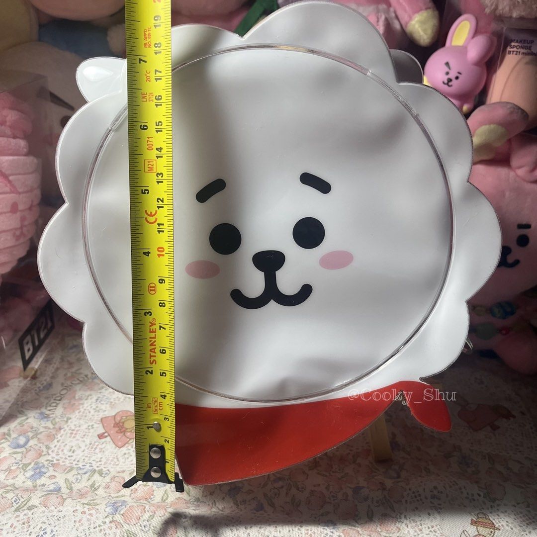 BT21 Rj head PVC pouch on Carousell