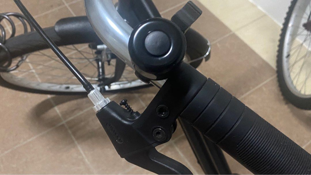 BTWIN Bicycle Elops 100 Low Frame Single Speed - Black [26 inches ...