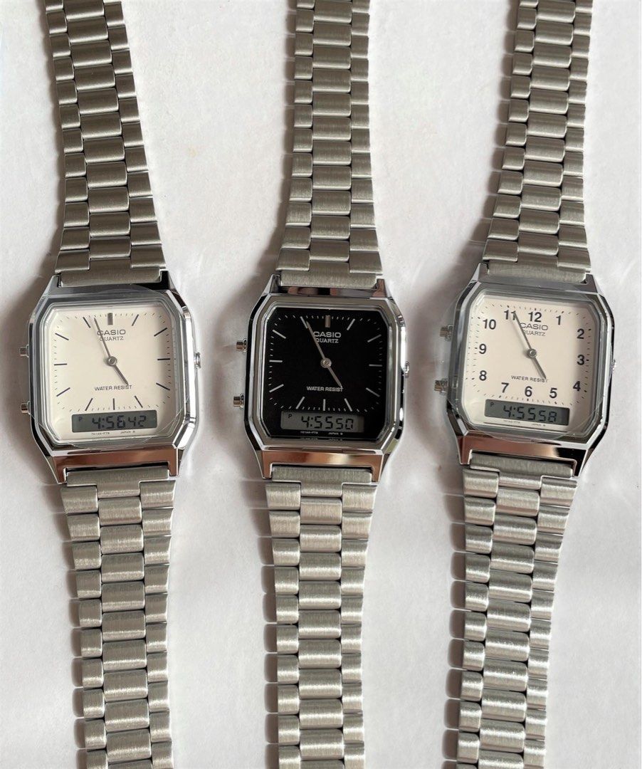Casio Vintage White, Women's Fashion, Watches & Accessories, Watches on ...
