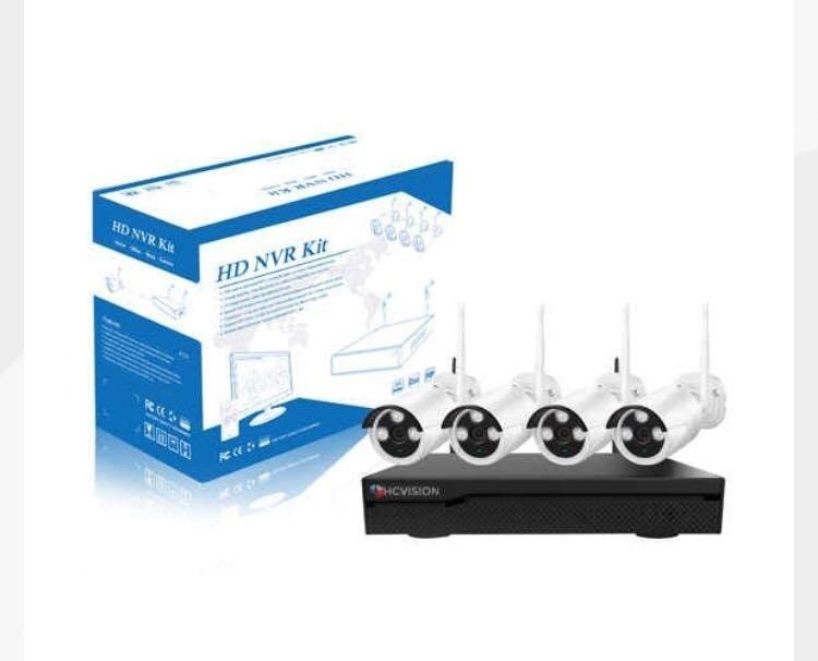 CCTV - Outdoor Wifi Repeater 4ch Wireless NVR Kit Wired Home HD Security Camera cctv, Furniture ...