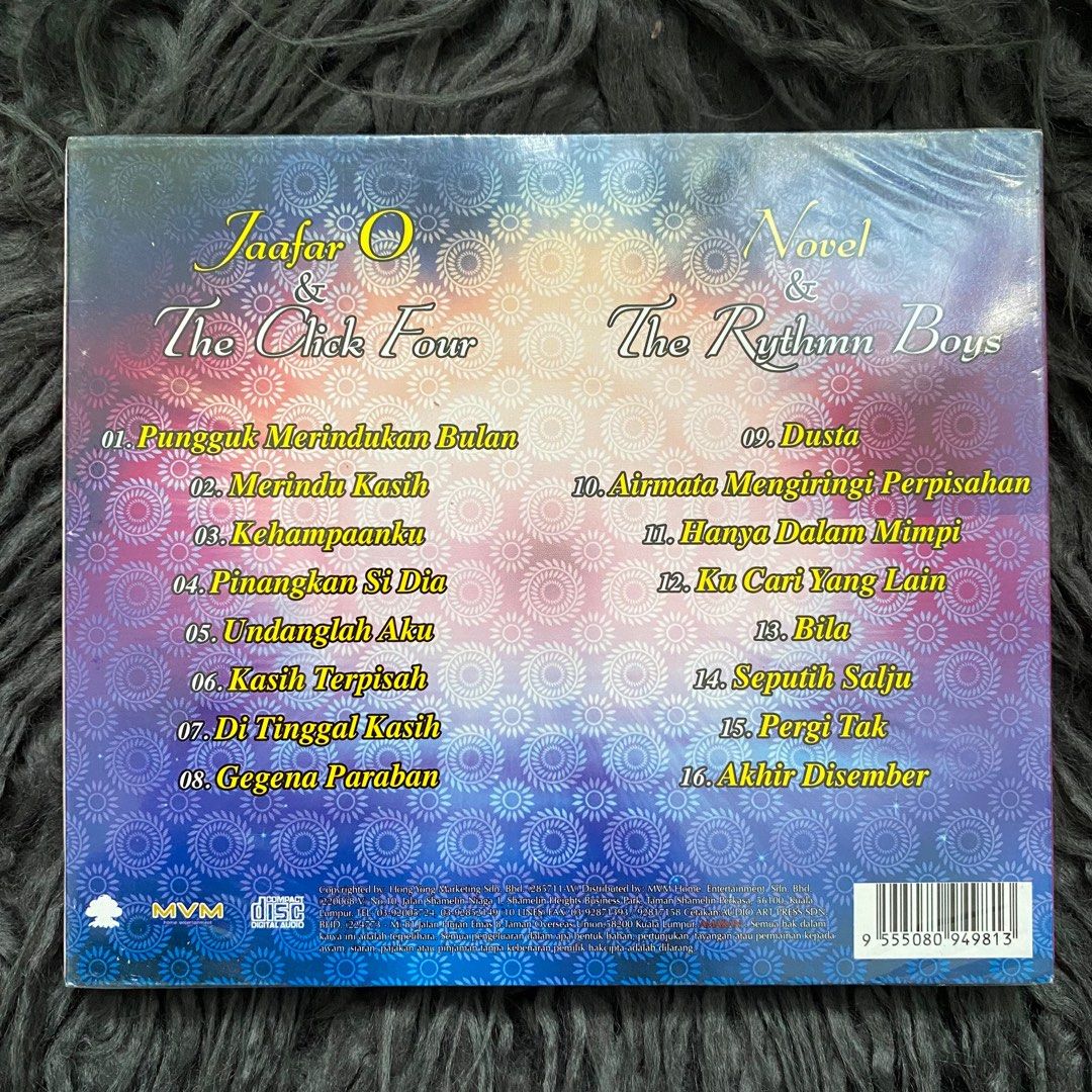 CD KOLEKSI JAAFAR O & NOREL, Hobbies & Toys, Music & Media, CDs & DVDs ...