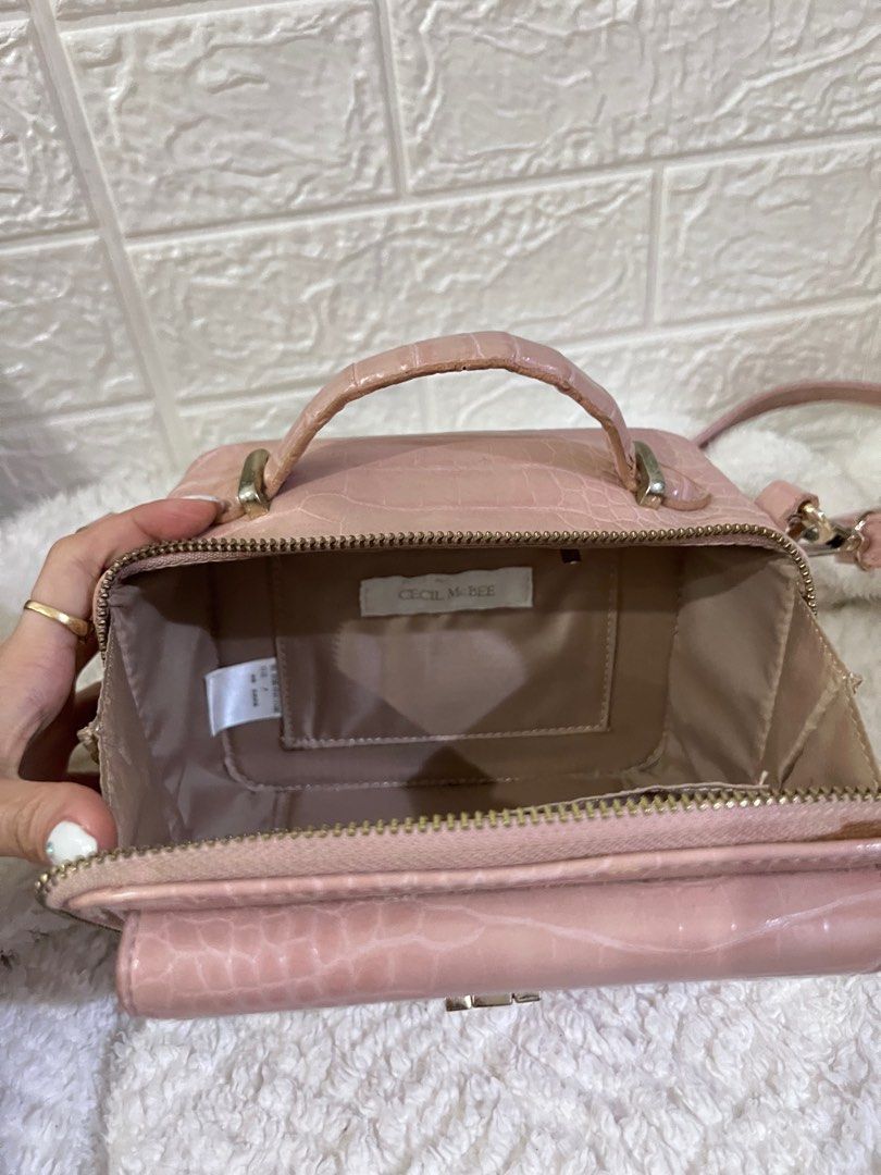 CECIL MCBEE LIGHT PINK CUTE BAG on Carousell