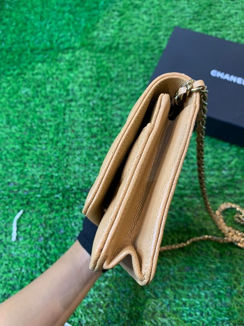 Chanel woc beige shw micro GKHT148L BN on Carousell