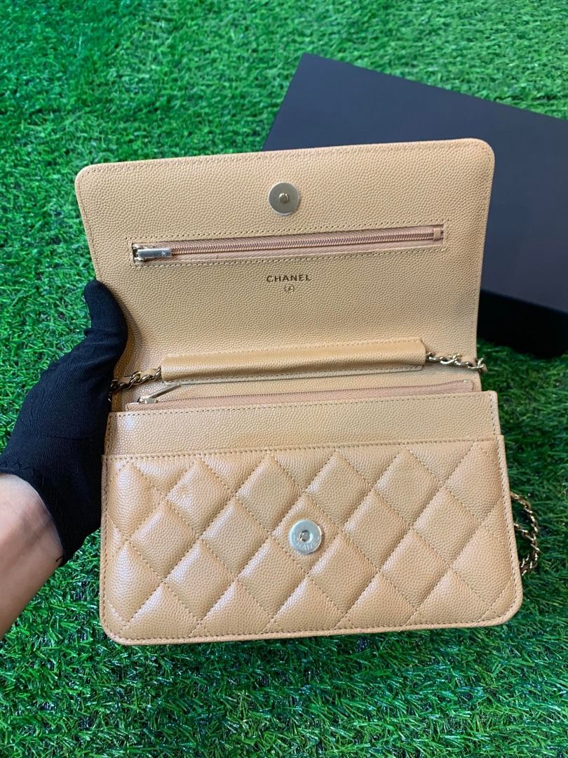 Chanel woc beige shw micro GKHT148L BN on Carousell