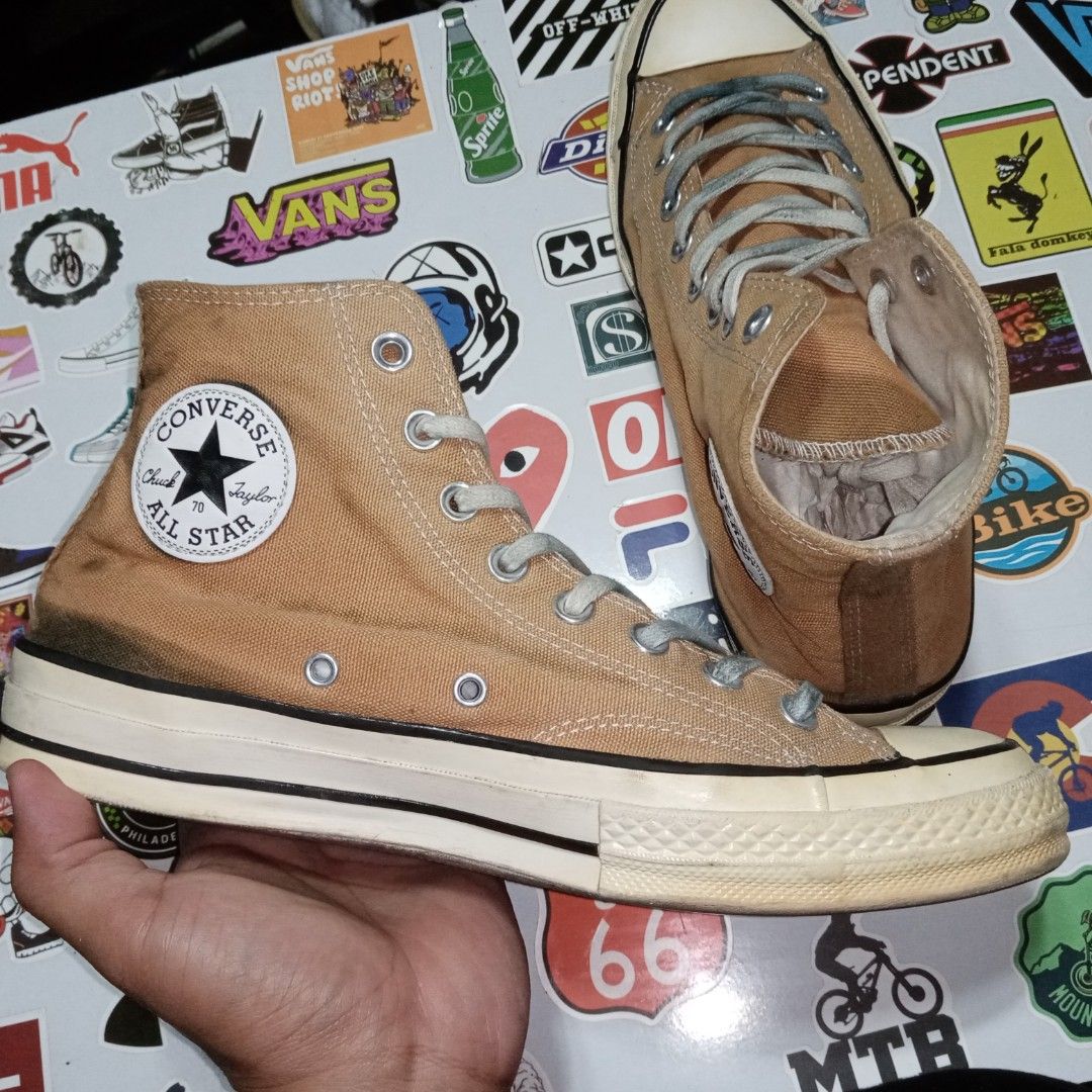 Chuck taylor 70s Khaki, Men's Fashion, Footwear, Sneakers on Carousell