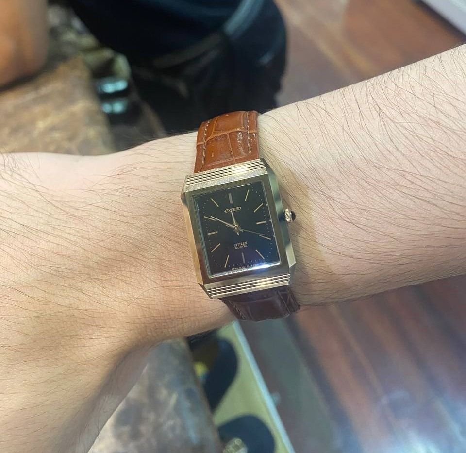 Vintage Citizen Exceed Tank "Jaeger-LeCoultre" Homage Vintage Watch on ...