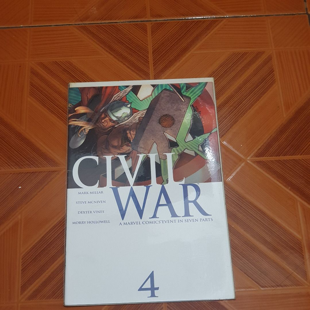 Civil War #1-7 (Complete Set) RUSH, Hobbies & Toys, Books & Magazines ...