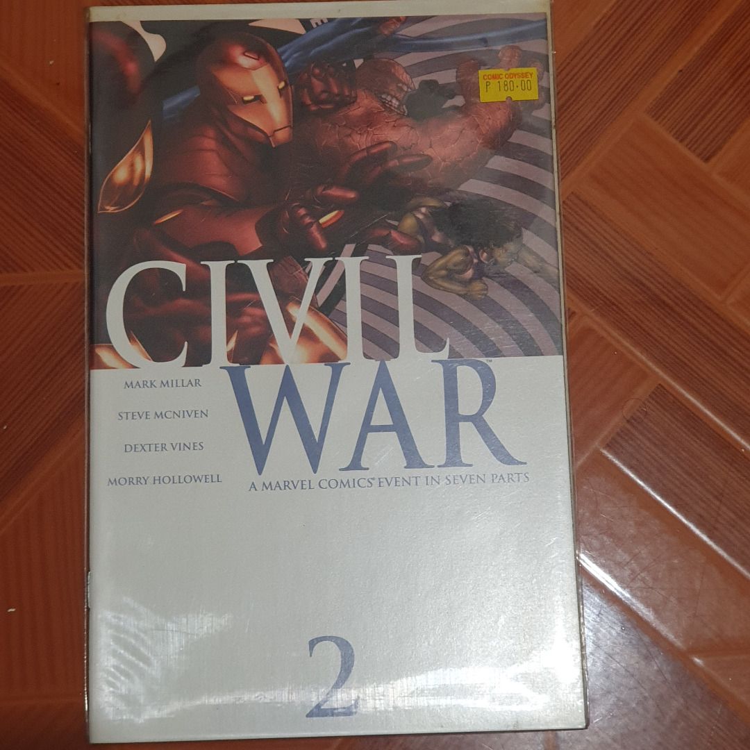 Civil War #1-7 (Complete Set) RUSH, Hobbies & Toys, Books & Magazines ...
