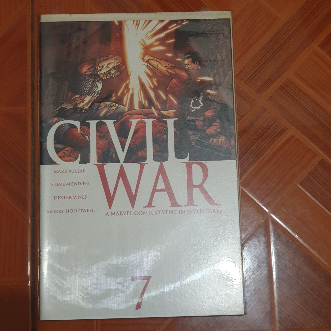 Civil War #1-7 (Complete Set) RUSH, Hobbies & Toys, Books & Magazines ...