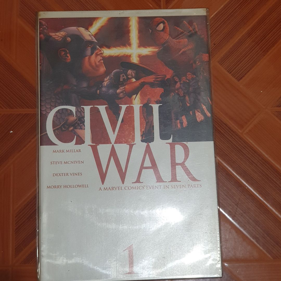 Civil War #1-7 (Complete Set) RUSH, Hobbies & Toys, Books & Magazines ...