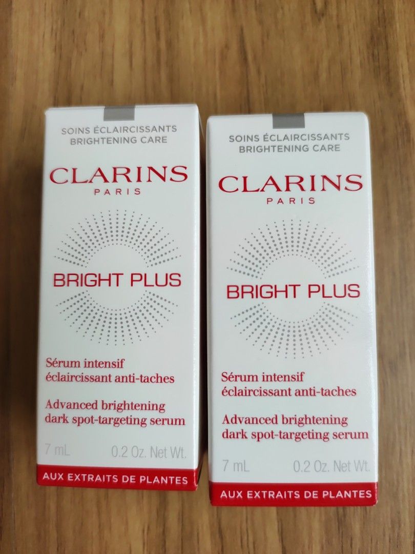 Clarins bright plus dark spot serum 7ml, Beauty & Personal Care, Face ...