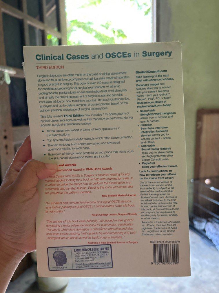 Clinical Cases and OSCEs in Surgery, Hobbies & Toys, Books & Magazines, Textbooks on Carousell