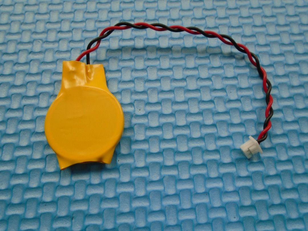 CMOS 3V Battery Button Cell BIOS Battery With Connector For Pc Laptop ...