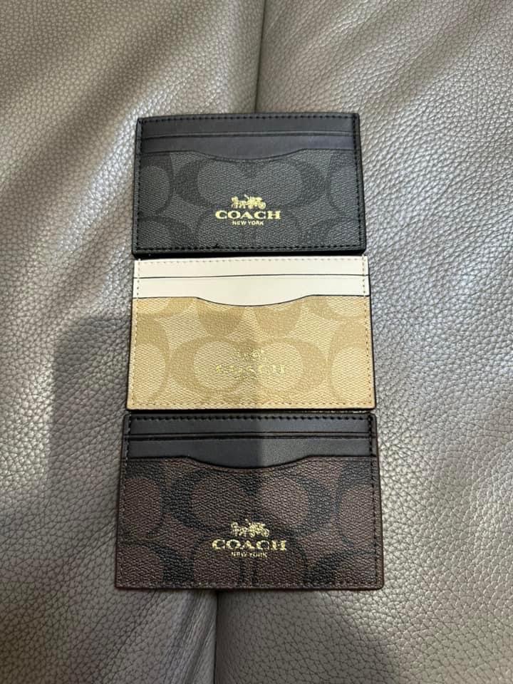 COACH Card Holder, Women's Fashion, Bags & Wallets, Wallets & Card ...