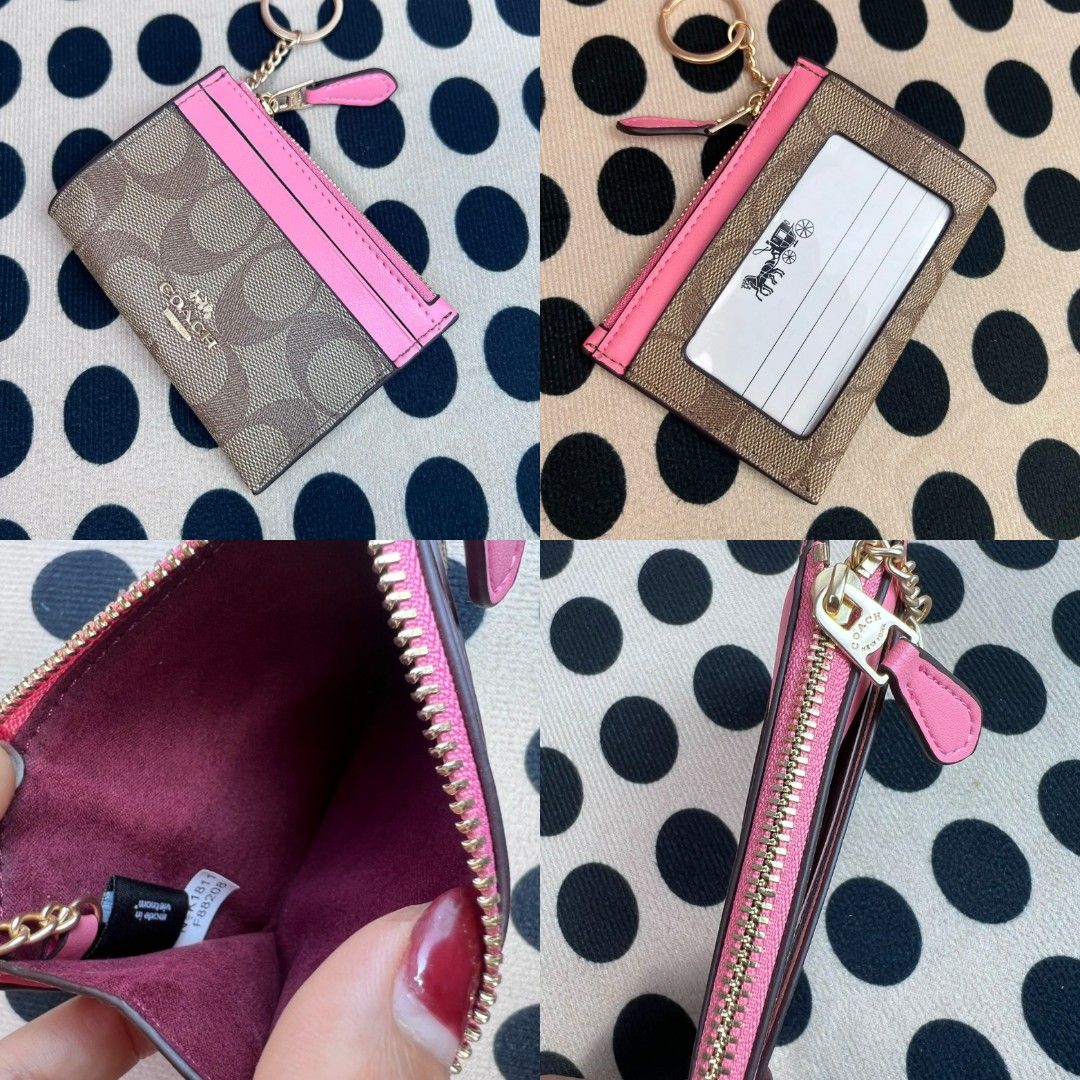 Coach Card Pouches, Women's Fashion, Bags & Wallets, Purses & Pouches ...