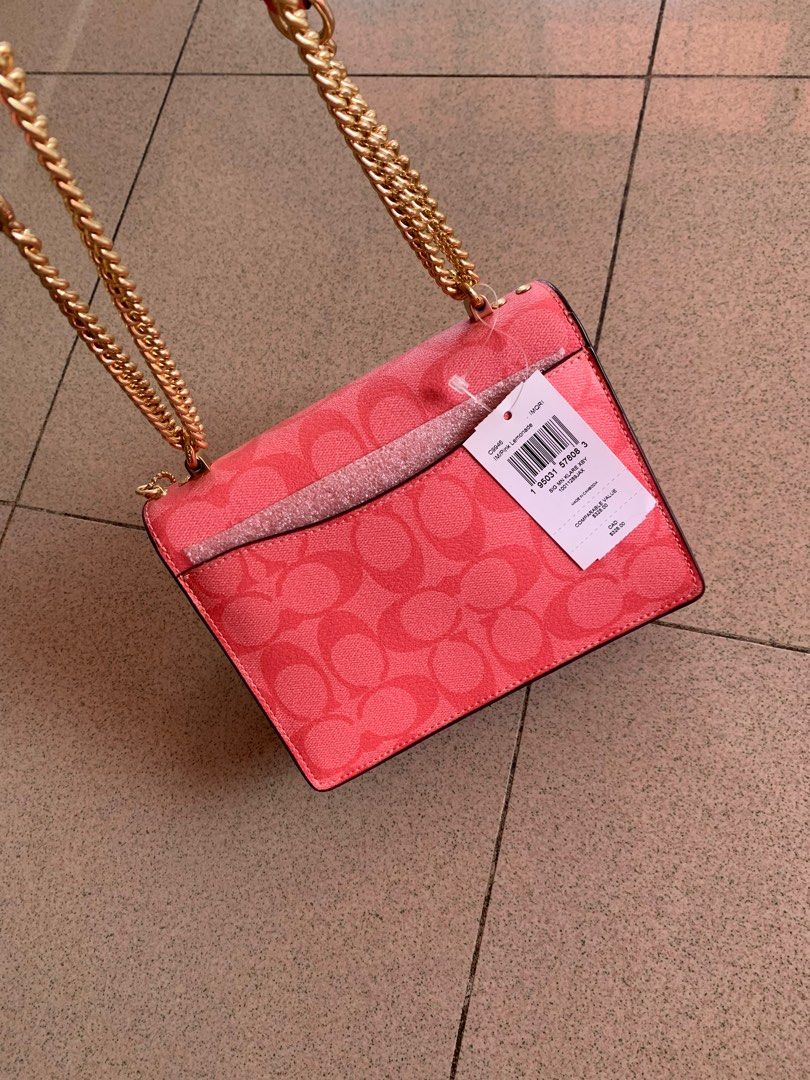 Coach Mini Klare Crossbody in Signature Canvas, Women's Fashion, Bags ...