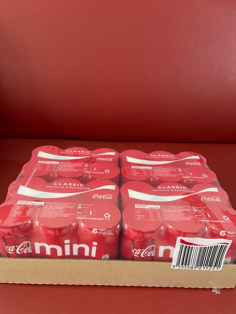 Coke mini 180ml, Food & Drinks, Beverages on Carousell