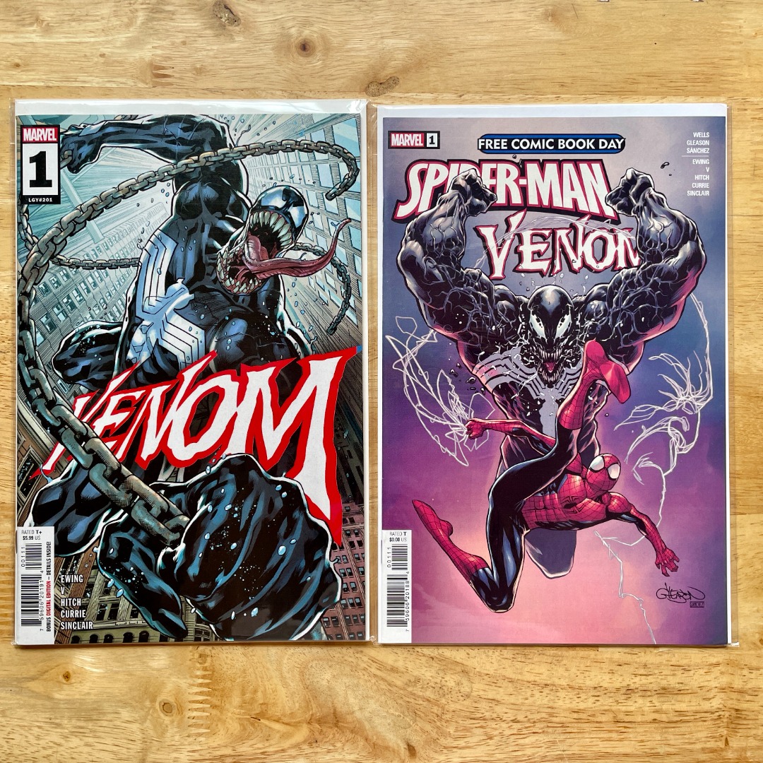 Comics set: VENOM (2021) #1 + SPIDER-MAN/VENOM 2021 FCBD SPECIAL ...