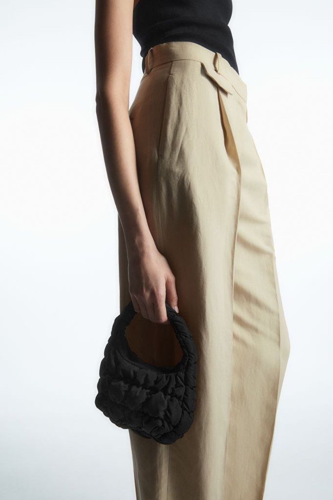 COS Micro Quilted Bag Black, Women's Fashion, Bags & Wallets, Purses ...